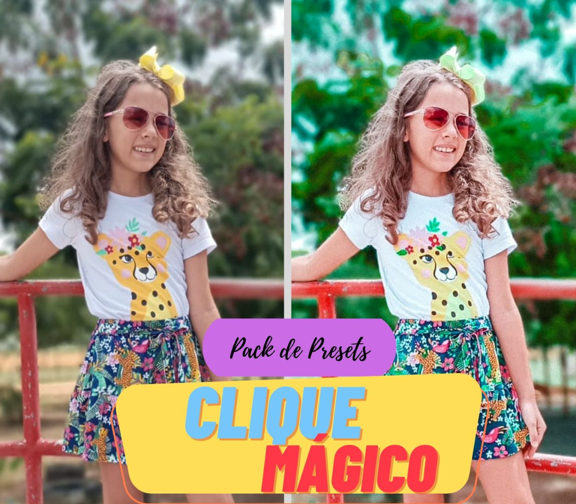 Clique Mágico Presets - By Adiely Souza - Adiely Souza Santos | Hot...