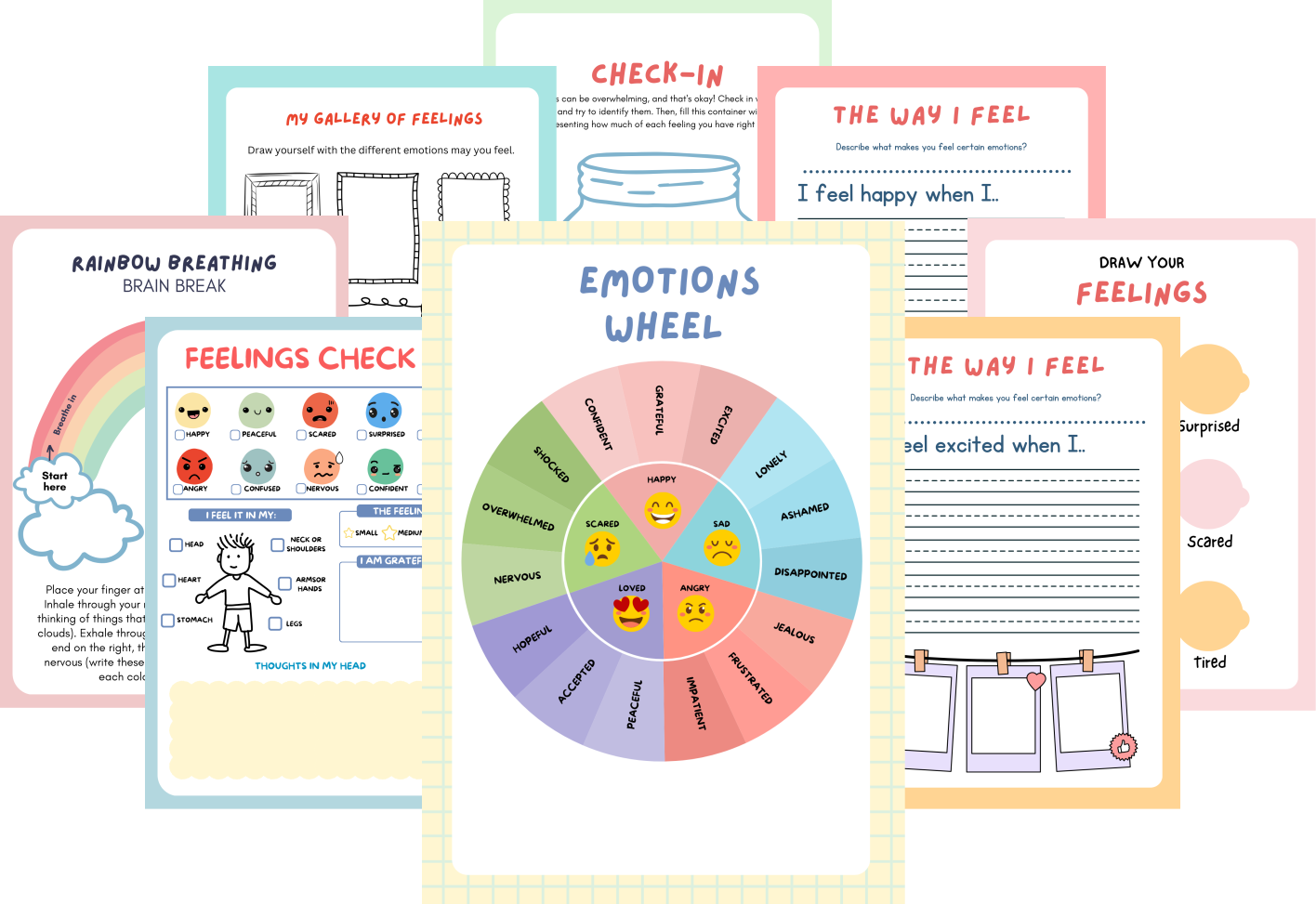 Mindful Emotions Journal for Kids