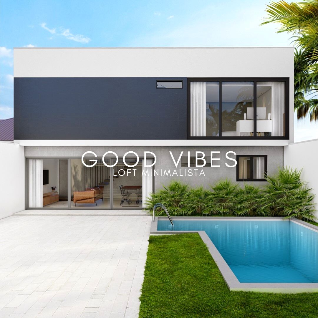 Projeto Arquitetônico Completo LOFT DE 5X10 METROS - GOOD VIBES - A...