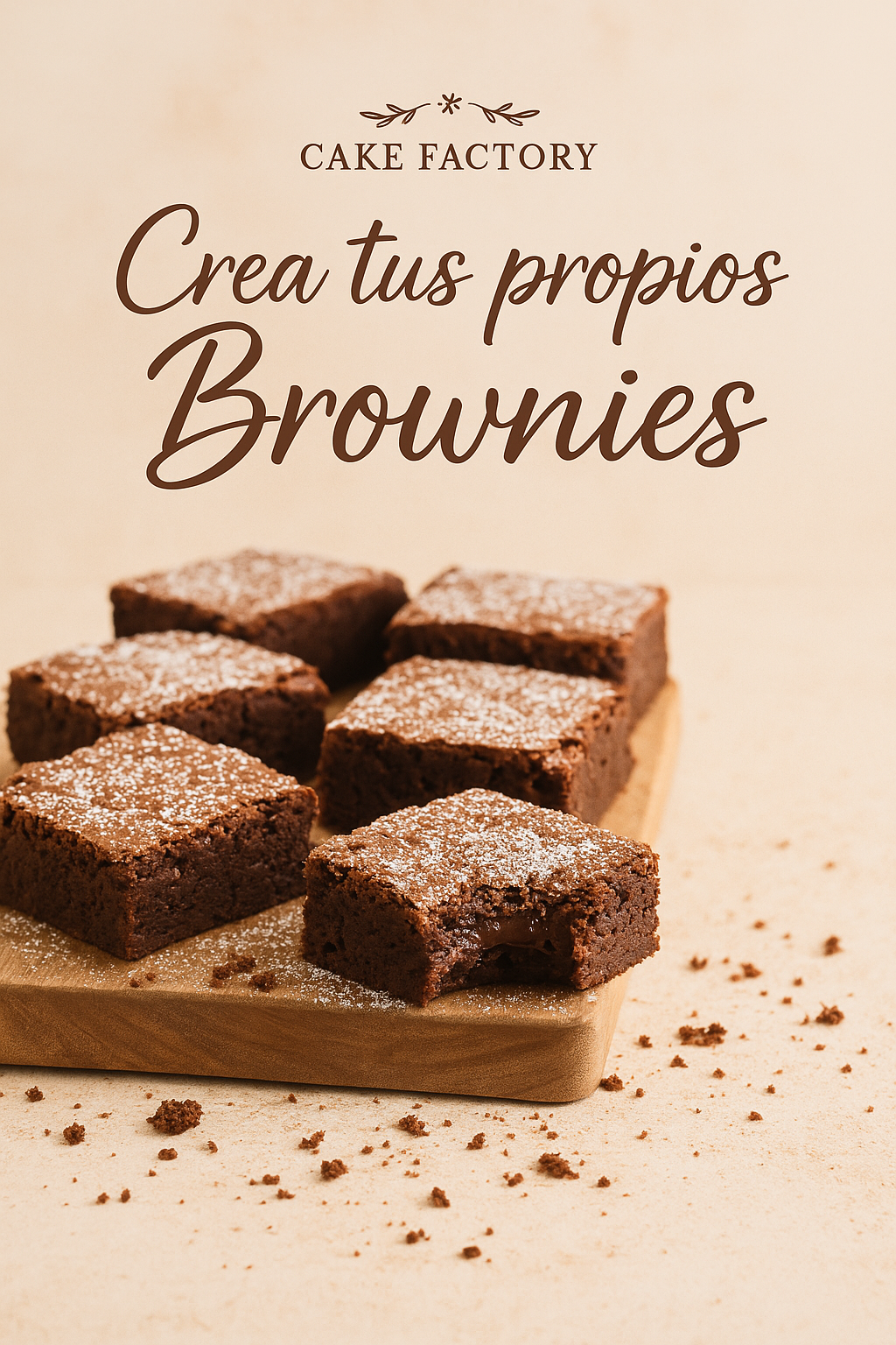 🎂 Mini Recetario Cake Factory: Brownies Intensos + Bono de Ganache ...