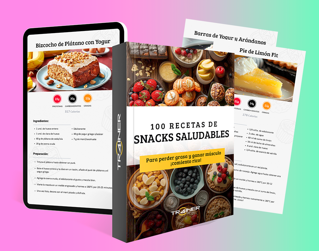 100 Recetas de Snacks Saludables para Perder Grasa y Ganar Músculo ...