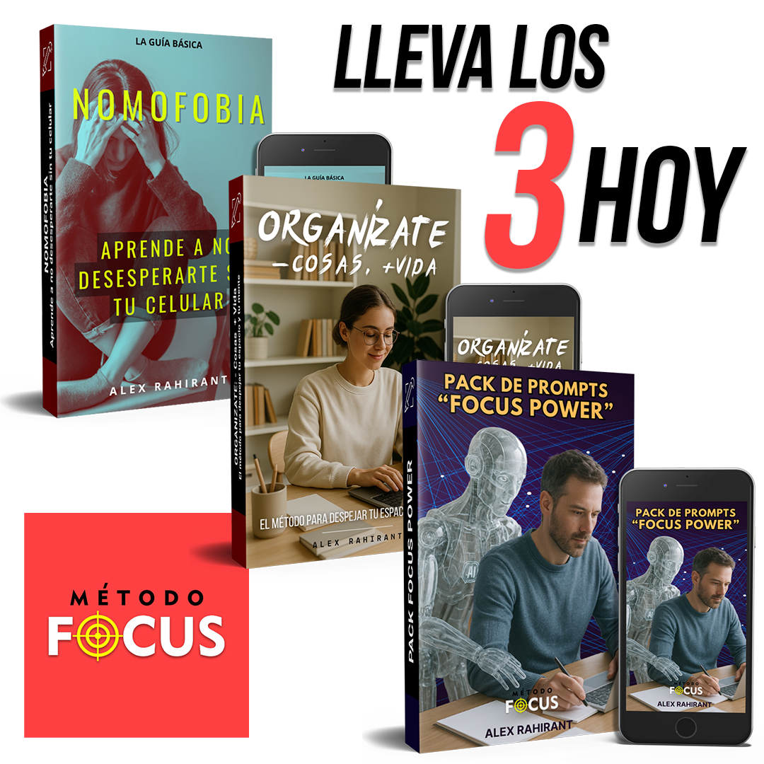 3 PACK "FOCUS TURBO" Llevate los 3 juntos por la mitad del precio