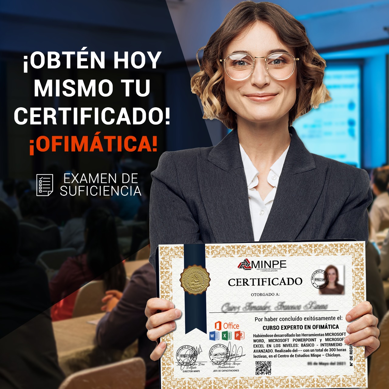 Certifícate como Experto en Ofimática