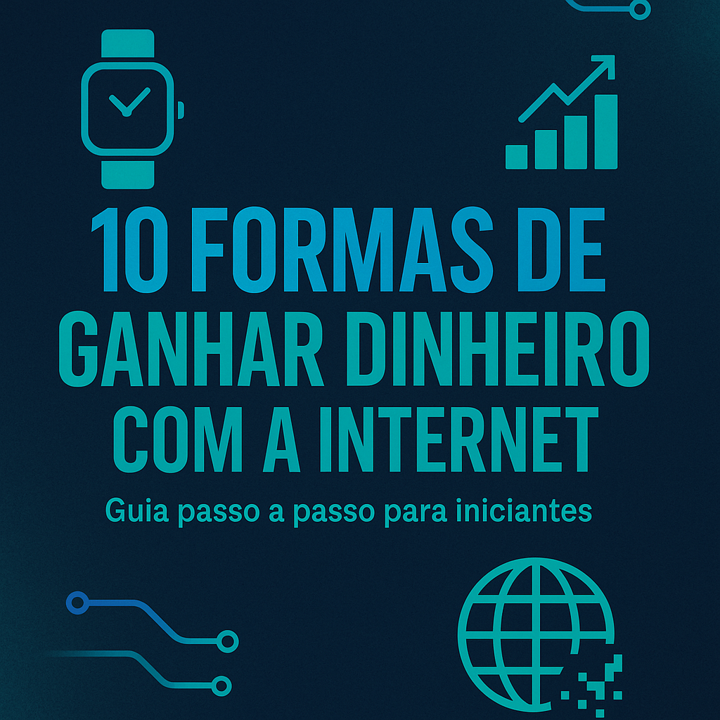 10 Formas de ganhar dinheiro com a internet