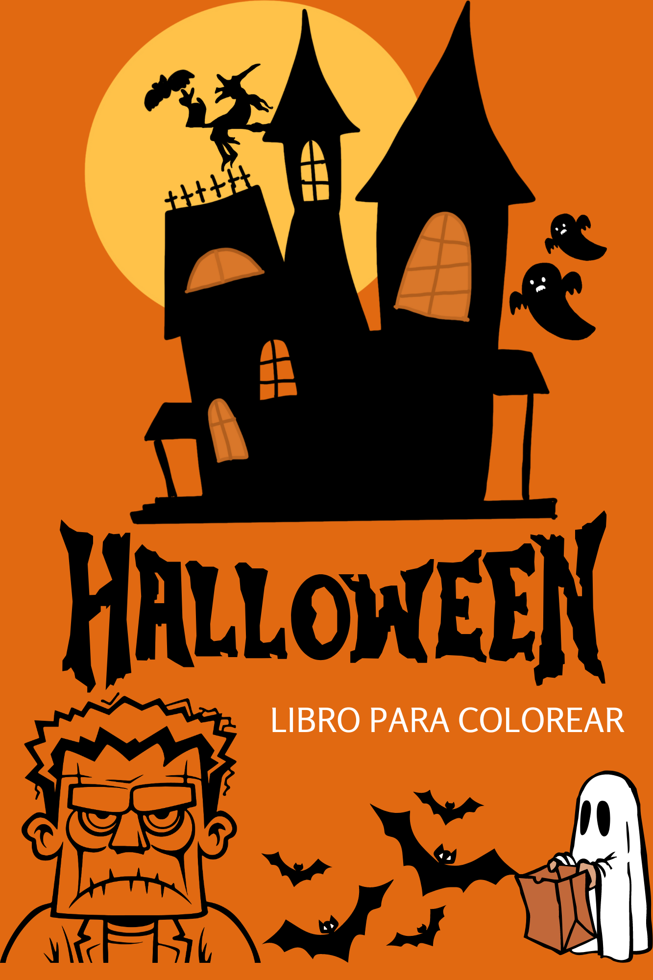 HALLOWEEN Libro para colorear - Elisa Montero | Hotmart