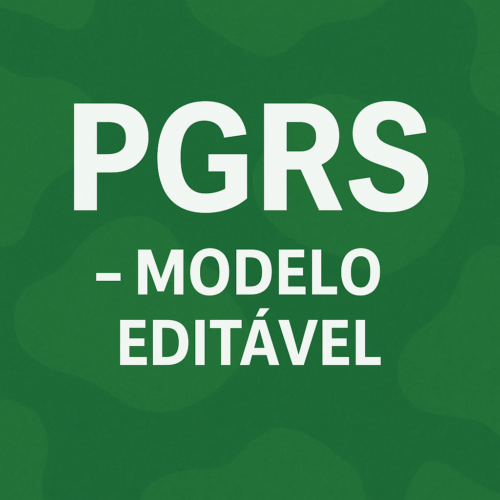 Modelo Editável de PGRS – Plano de Gerenciamento de Resíduos Sólido...