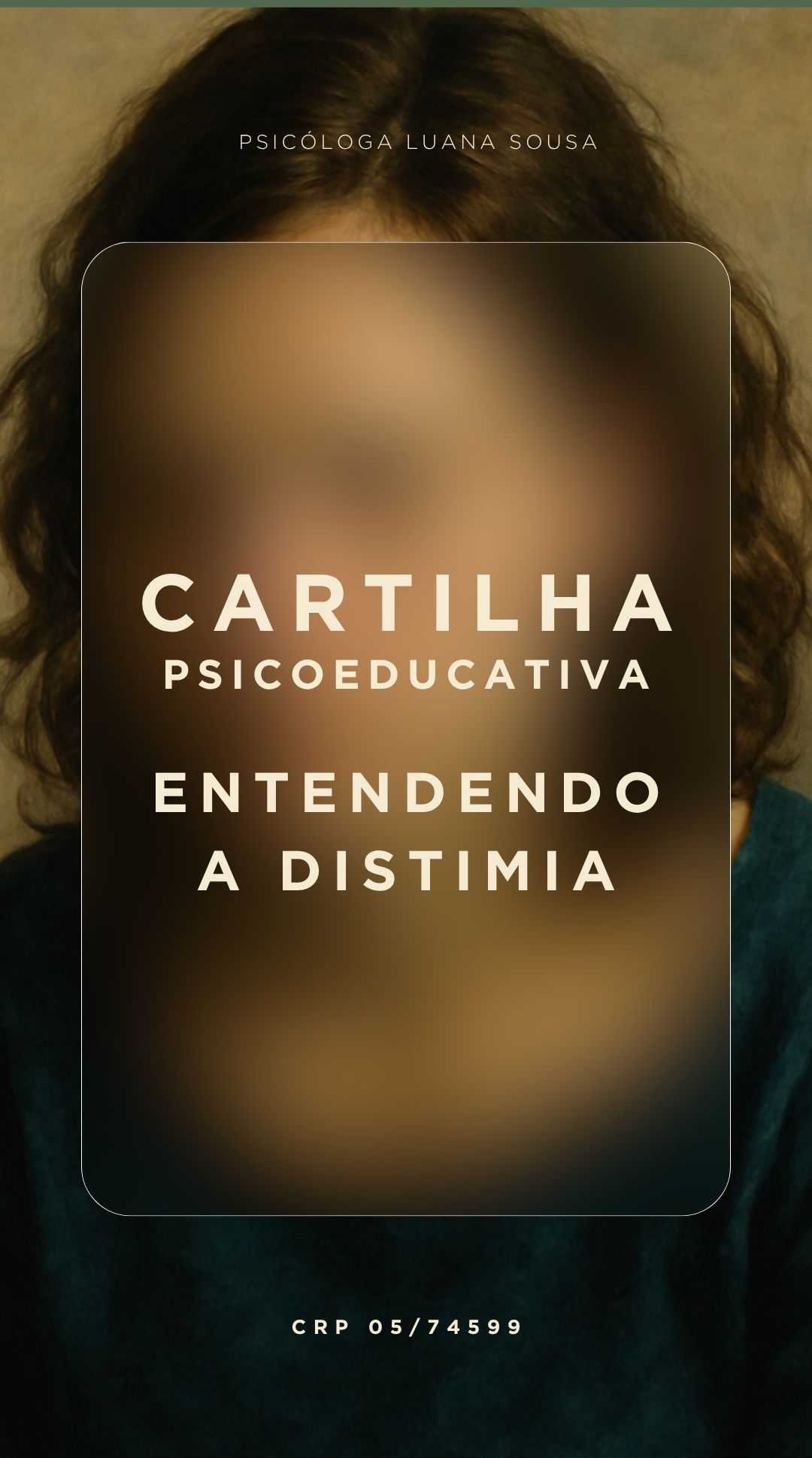 Cartilha Psicoeducativa: Entendendo a Distimia - Luana Sousa | Hotmart