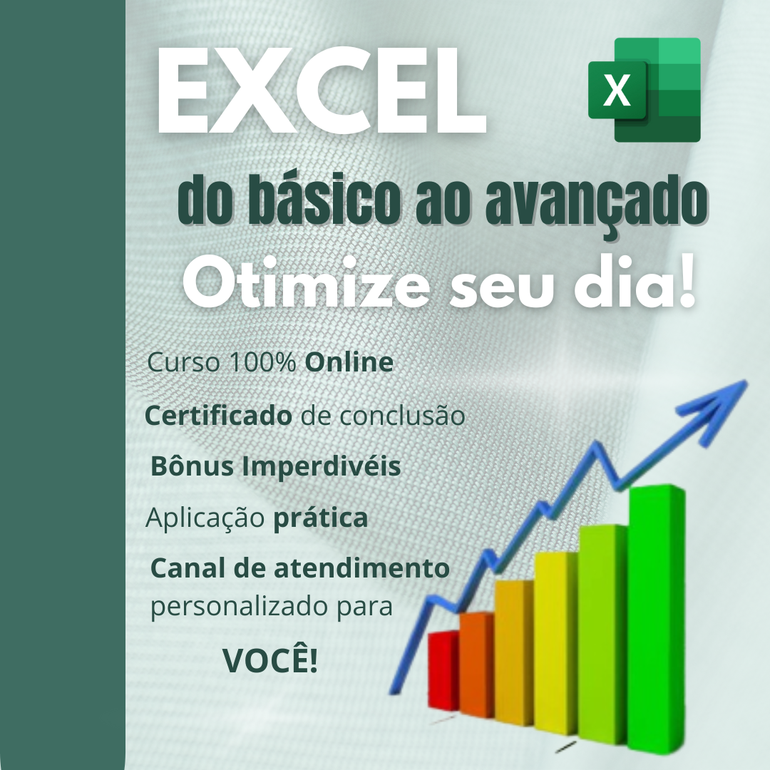 Excel Básico ao Avançado! Otimize seu dia - Nayara lee | Hotmart