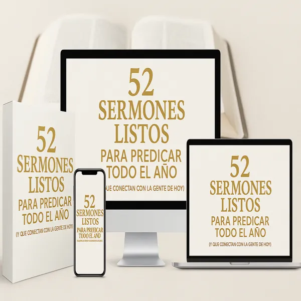 52 Sermones Listos Para Predicar Todo el Año (Y Que Conectan Con La...