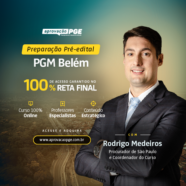 PREPARAÇÃO PRÉ-EDITAL PGM BELÉM