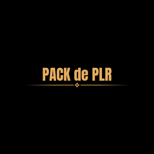 PACK DE PLR