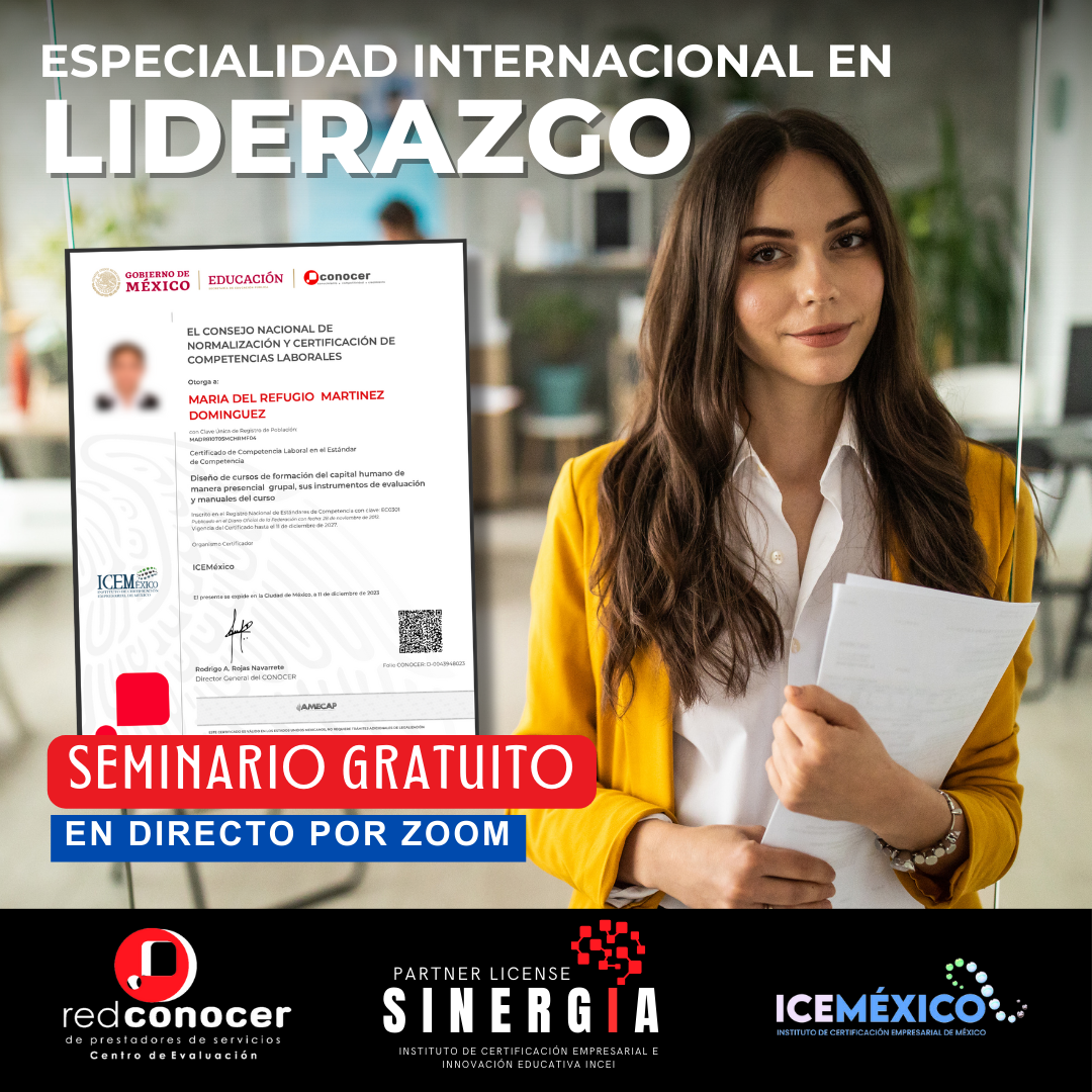 Certificacion Oficial SEP-CONOCER en Liderazgo