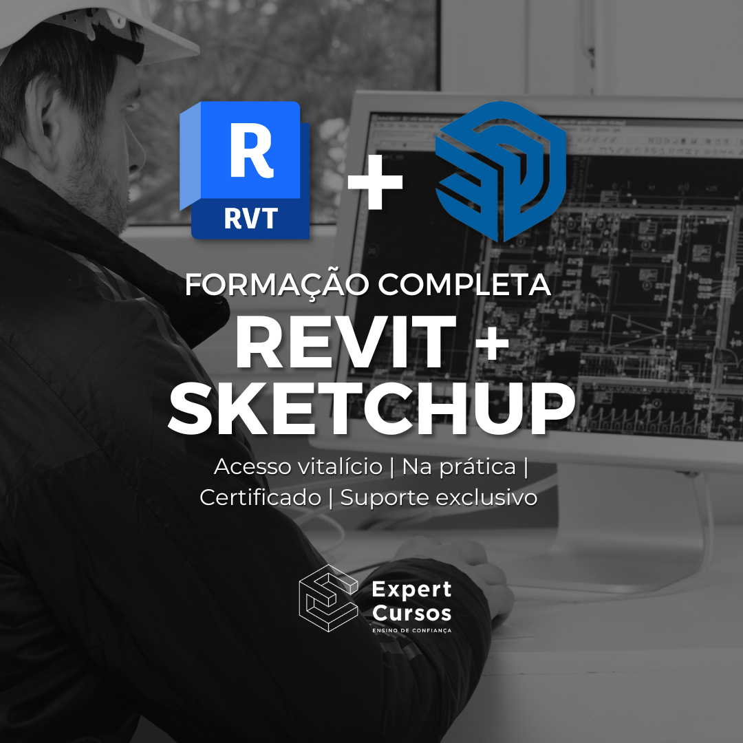 Cursos de Revit e SketchUp