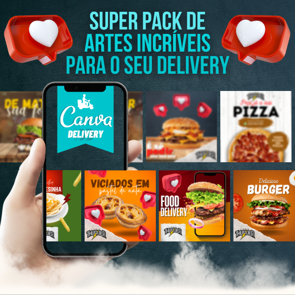 Pack Canva Delivery Portugal