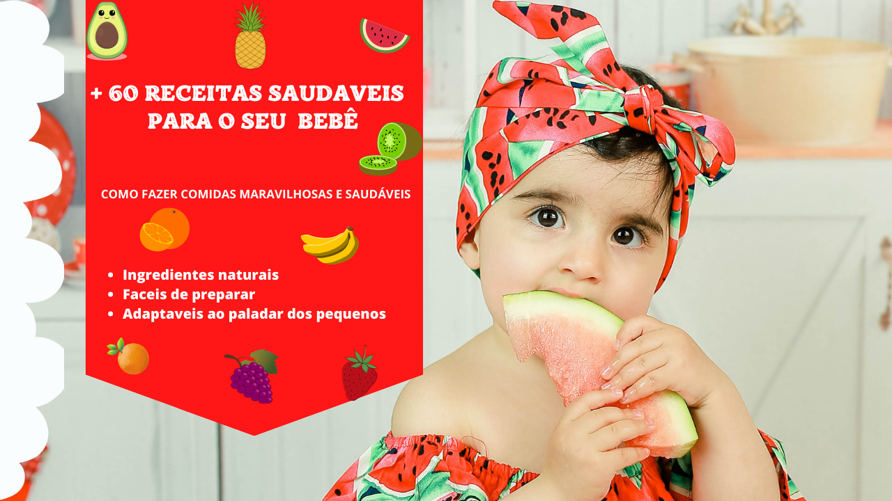 + 60 RECEITAS SAUDAVEIS PARA O SEU BEBÊ - Graziele Bianca Martins d...
