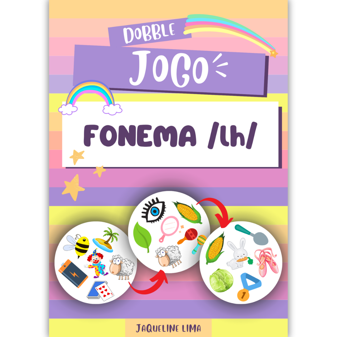 JOGO DOBBLE - FONEMA /lh/ - Jaqueline Batista Lima | Hotmart