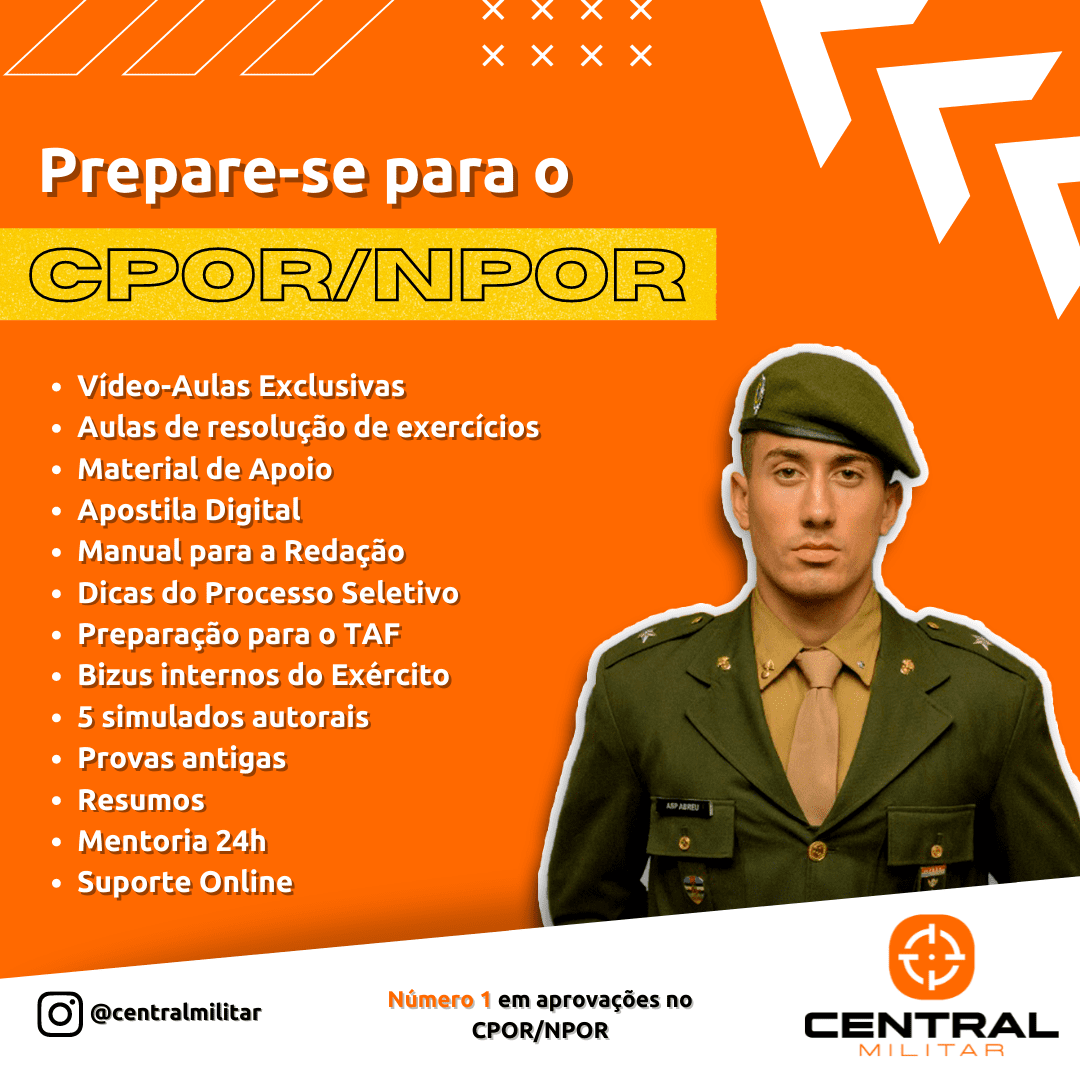Central Militar - Curso Preparatório para o CPOR/NPOR - Central Mil...