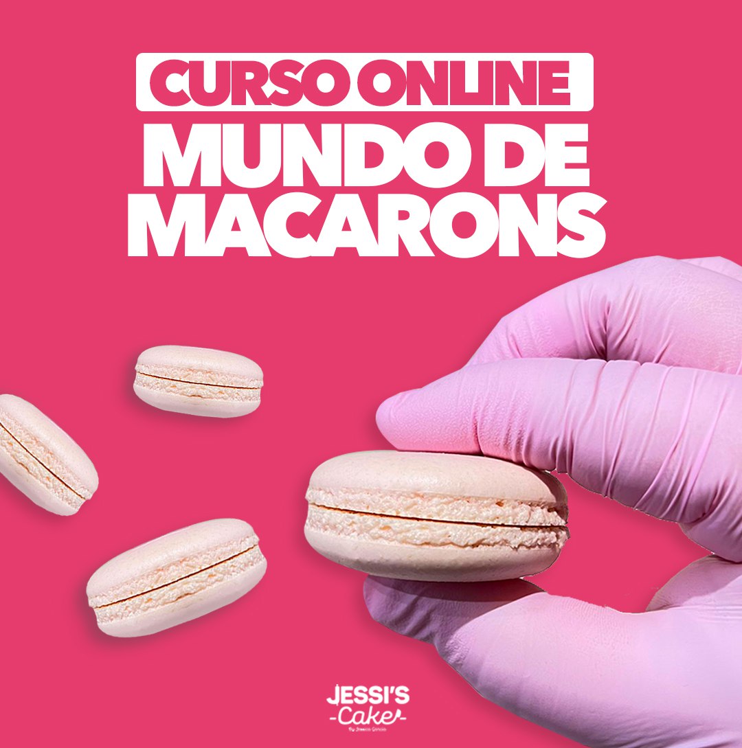 Curso Online Mundo de Macarons - Jessica García | Hotmart