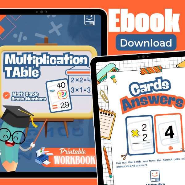 Multiplication Tables e Math Cards - Prof. Xavier - Matemática em F...