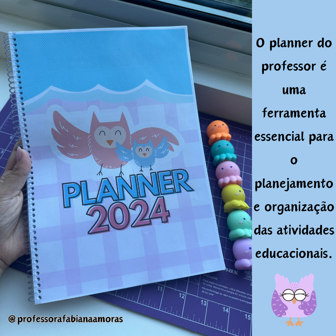 Planner Corujinha 2024 Fabiana Amoras Da Silva Hotmart