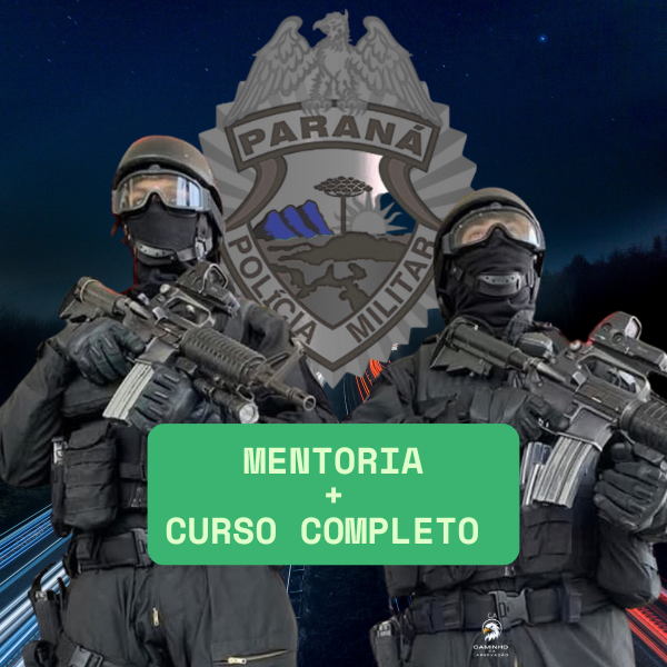CURSO COMPLETO PMPR + MENTORIA - POLÍCIA MILITAR DO PARANÁ SOLDADO ...