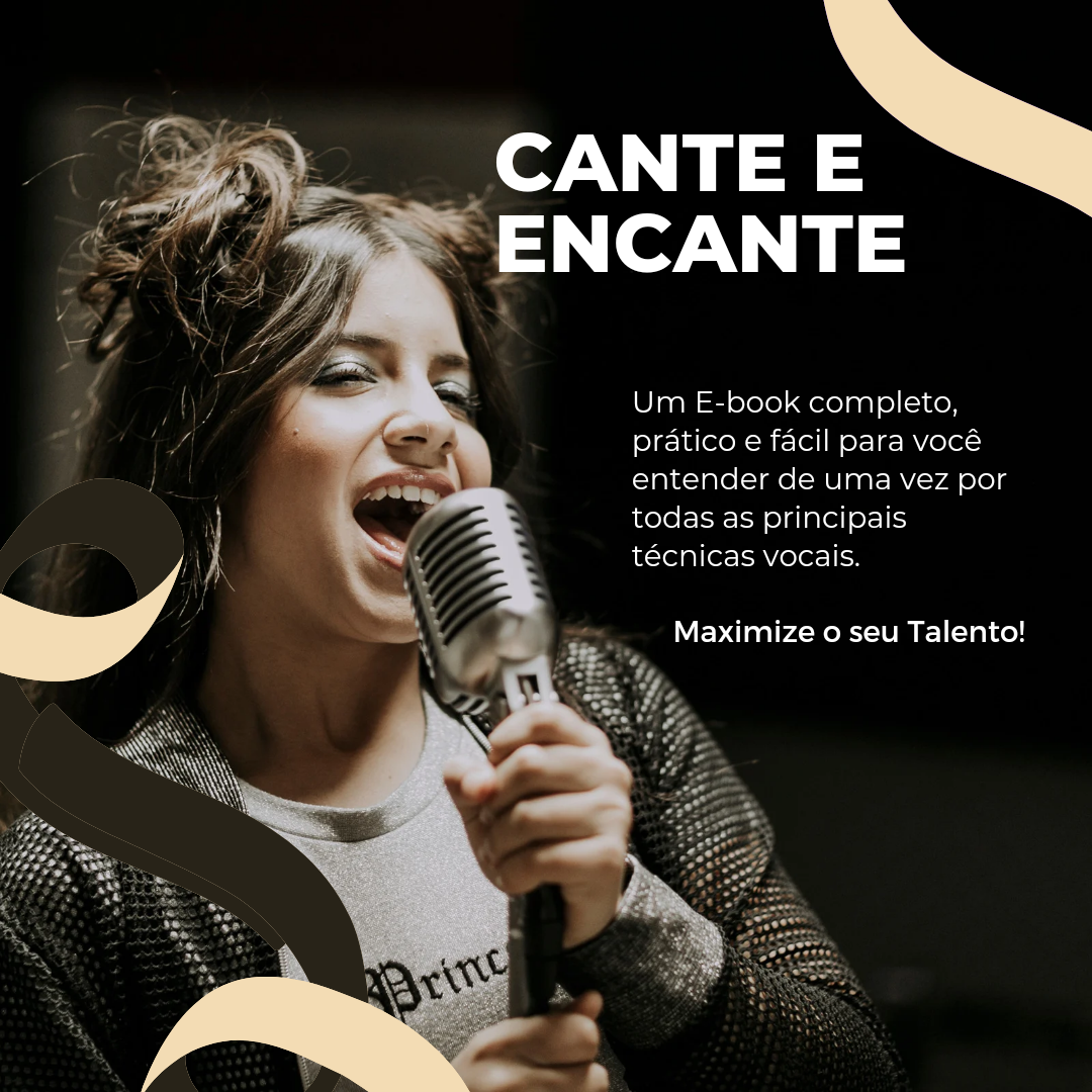 Maximize o seu Talento! Cante e Encante.