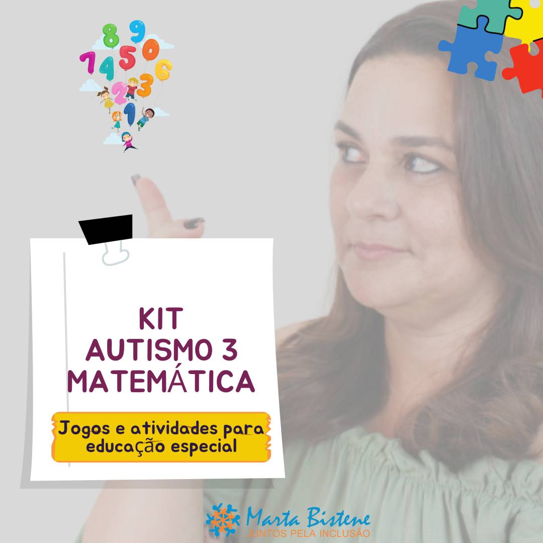 Kit Autismo 3 - Kit Autismo Matemática