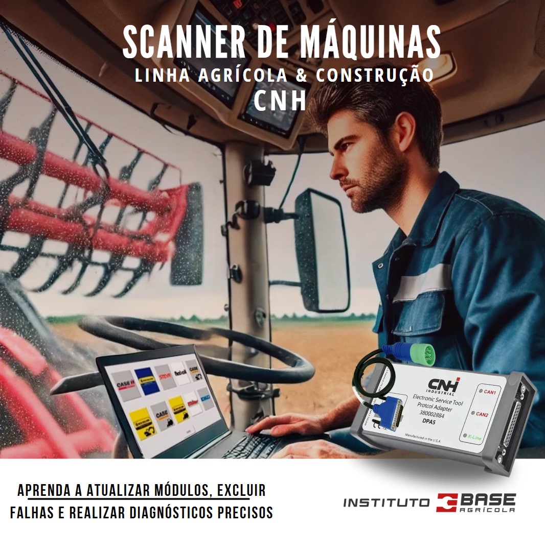 Scanner de Máquinas - Linha Agrícola & Construção (Case IH e New Ho...