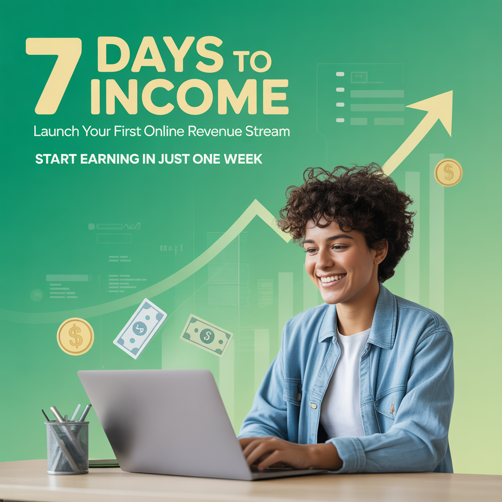 7 Days to Income: Launch Your First Online Revenue Stream