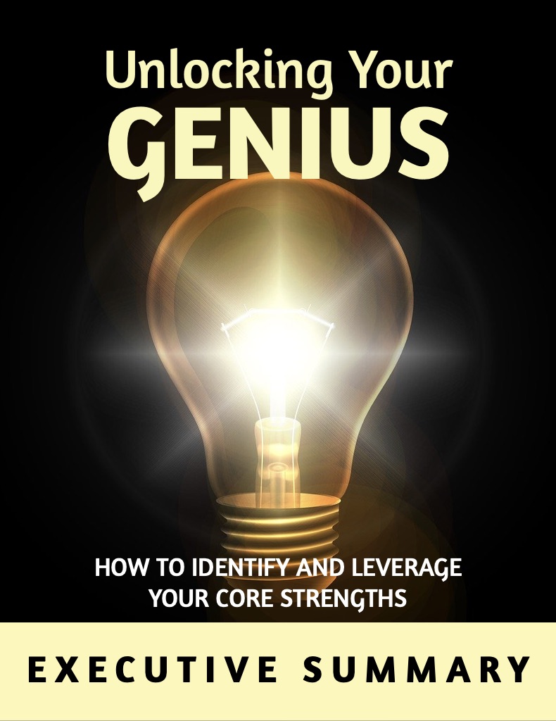 Unlocking Your Genius