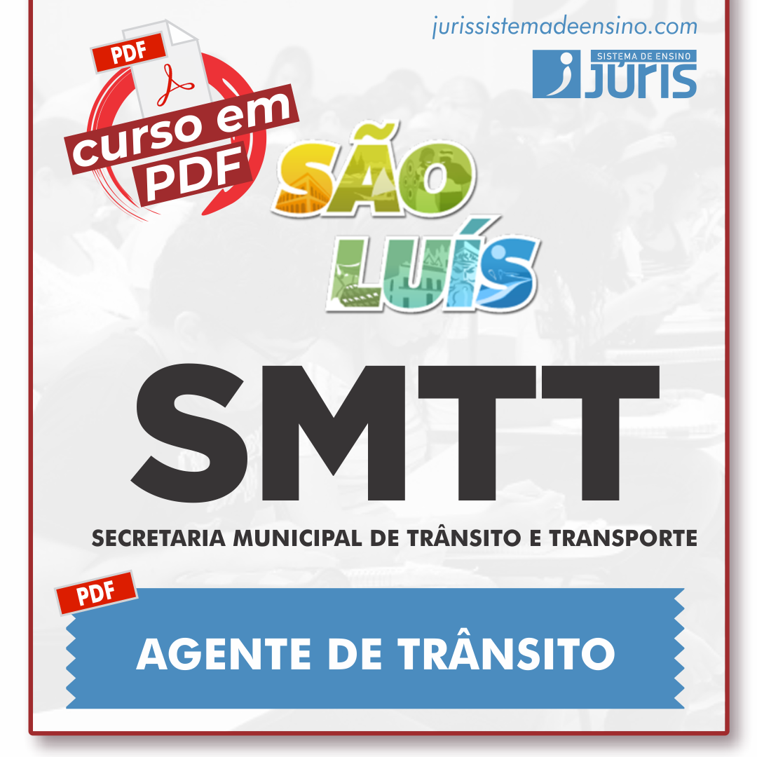 PDF SMTT | Agente de Trânsito - Júris Sistema de Ensino | Hotmart