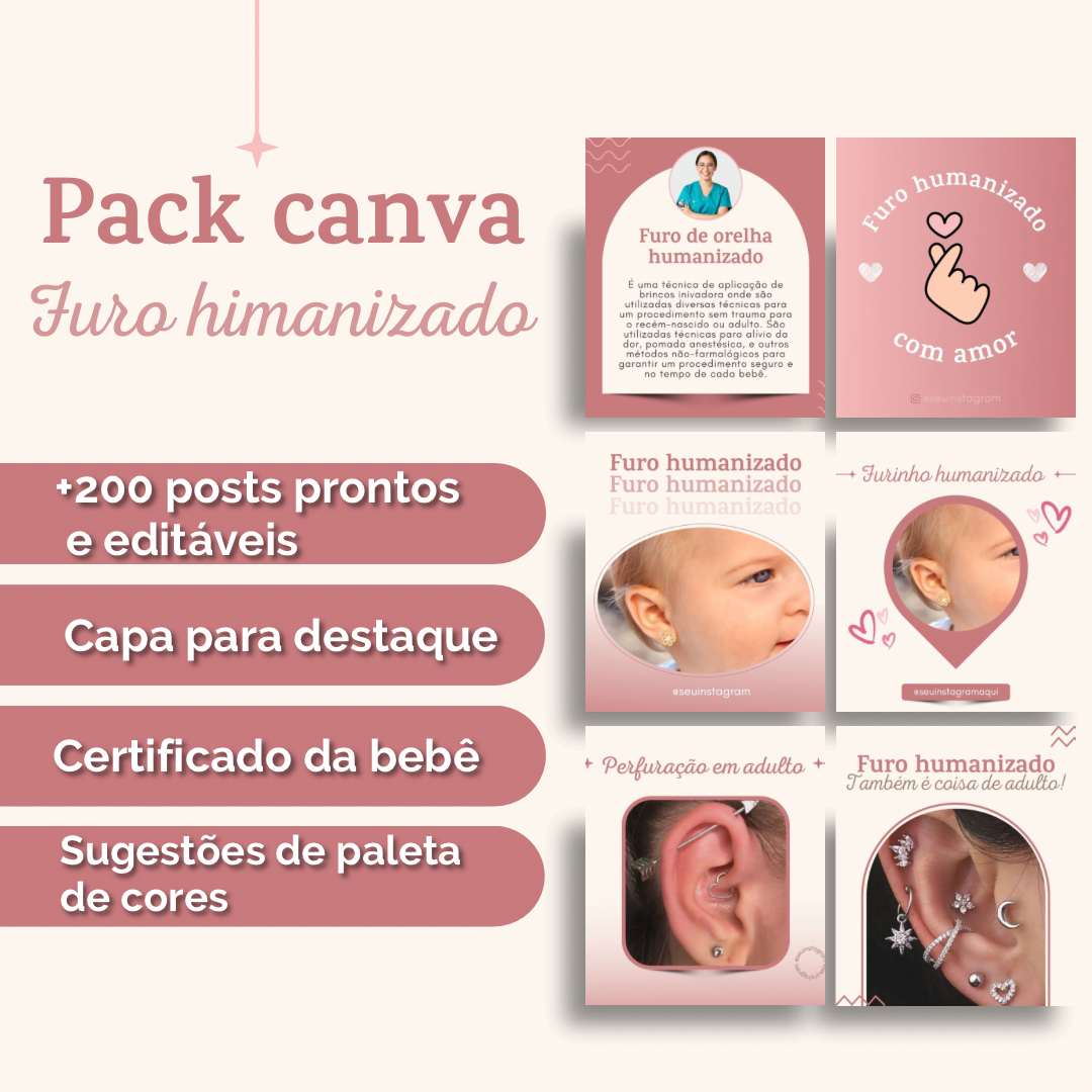 Pack canva furo humanizado - Jeieli de sousa Carmo | Hotmart