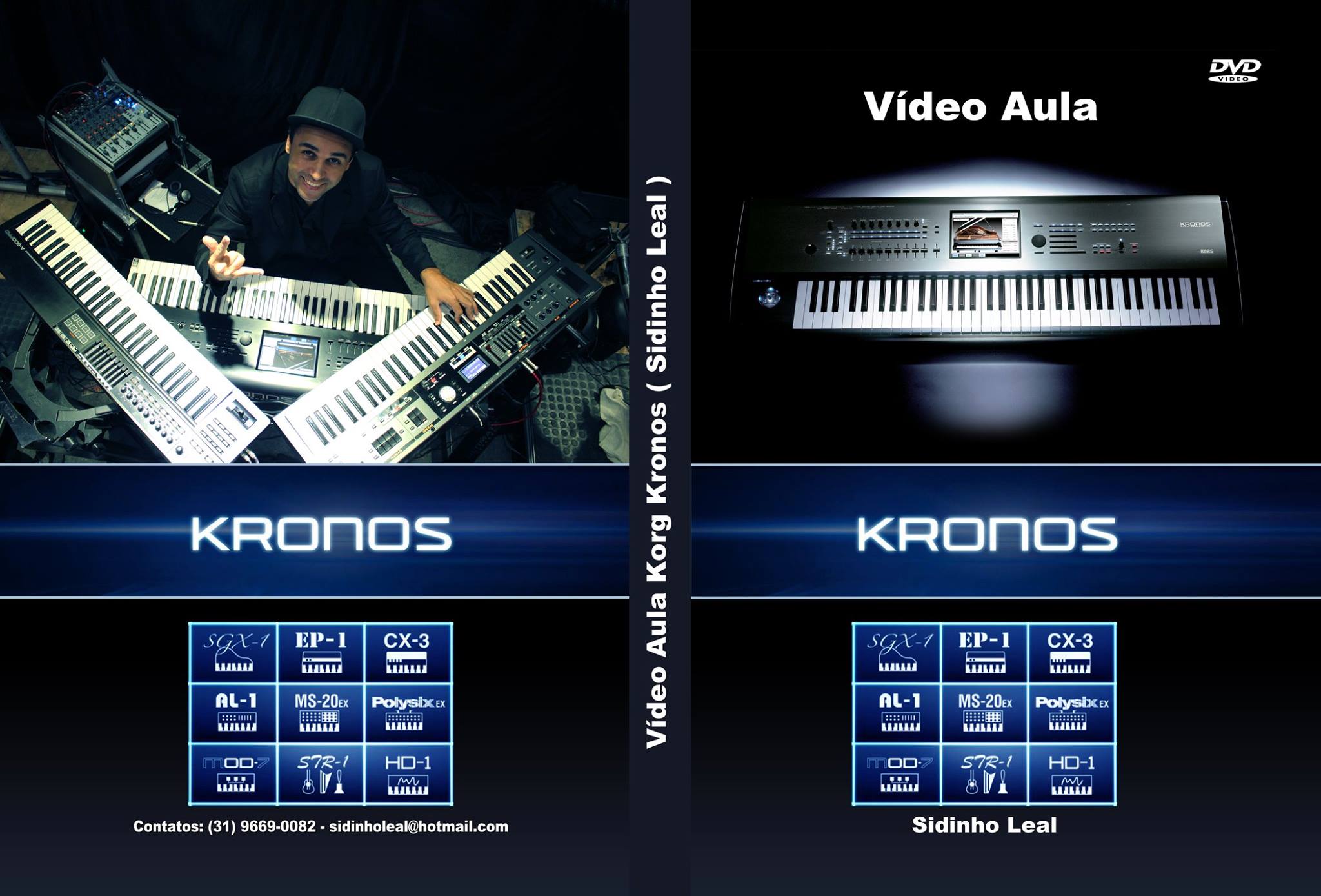 VÍDEO AULA KORG KRONOS por Sidinho Leal