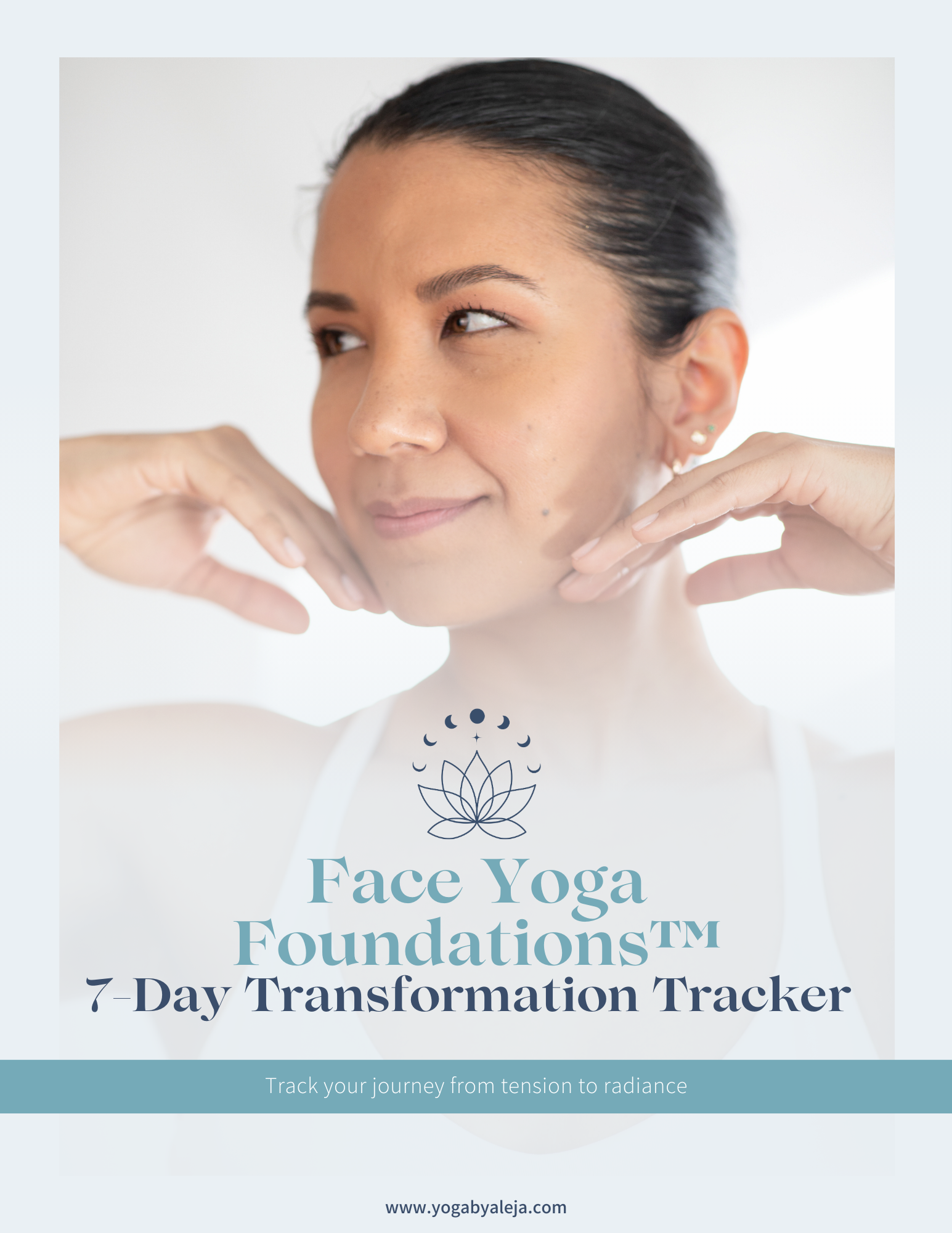 7-Day Face Yoga Transformation Tracker | Hotmart