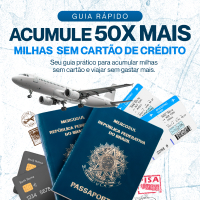 Guia RAPIDO ACUMULE 50x mas MILHAS sem o CARTÃO DE CRÉDITO