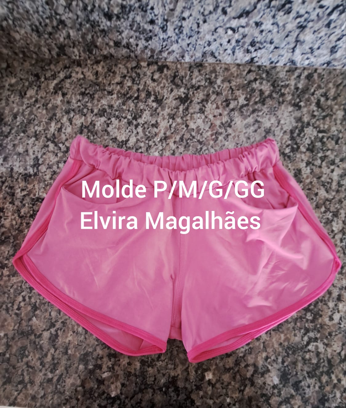 Molde Shorts com Bolso - Elvira Magalhães | Hotmart