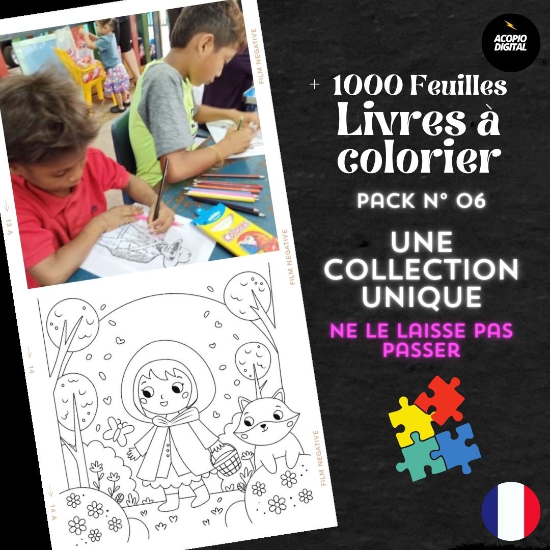 Histoires pour enfants à colorier | Plus de 1000 pages dans 11 PDF ...