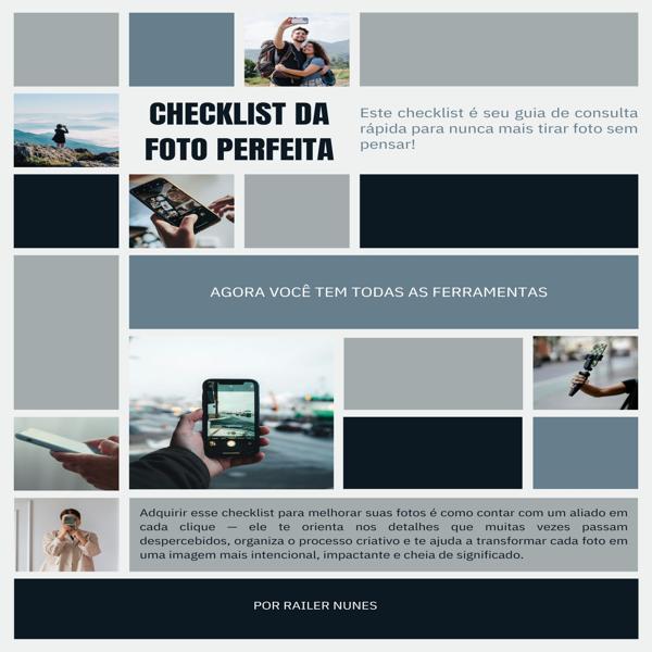 Checklist da Foto Perfeita - RAILER NUNES MOREIRA | Hotmart
