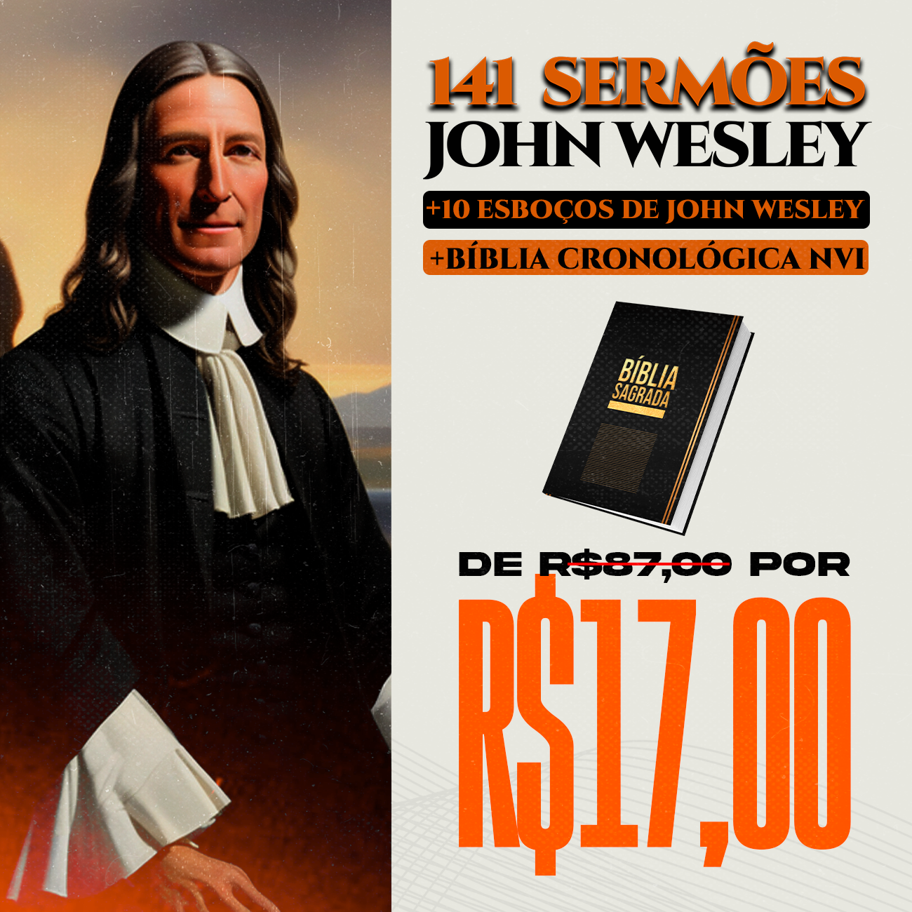 141 SERMÕES DE JOHN WESLEY - UP DIGITAL | Hotmart