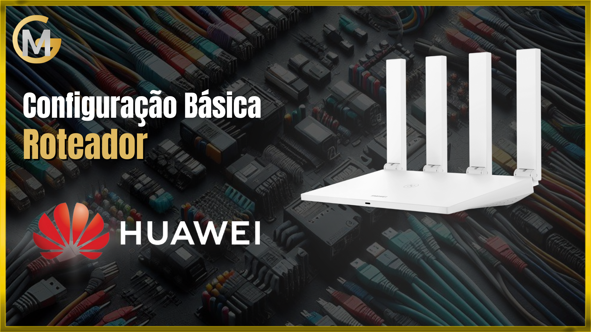 Curso básico Configuração rateador huawei