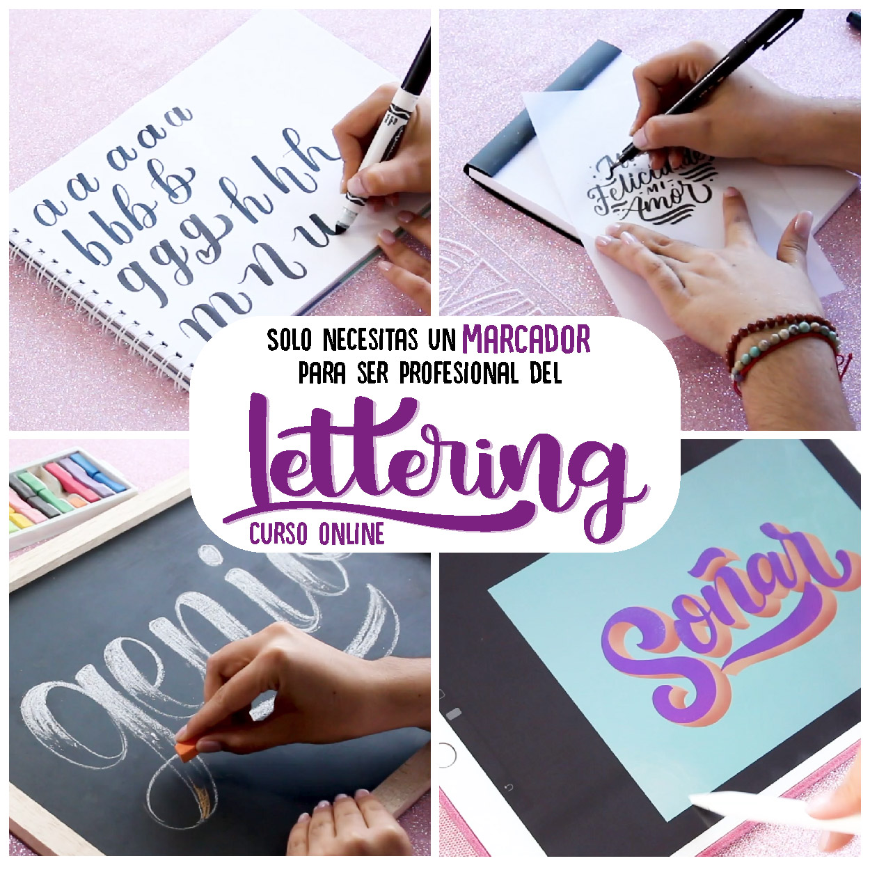Solo necesitas un Marcador para ser un profesional del Lettering