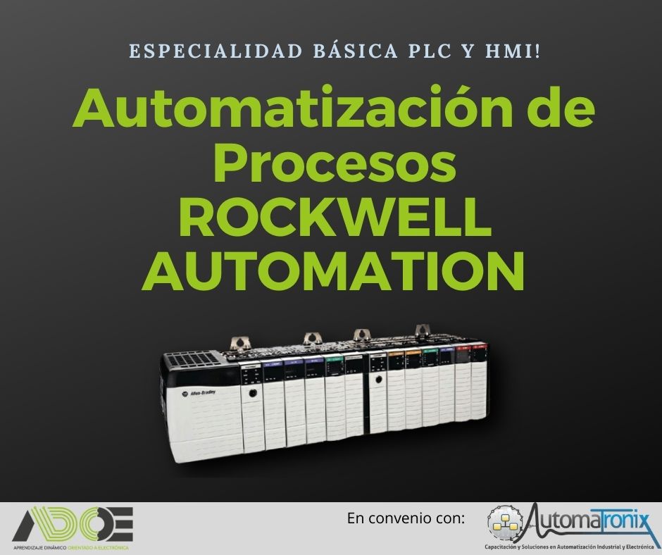 Automatización De Procesos ROCKWELL AUTOMATION Con CCW V.12, RSLOGI...