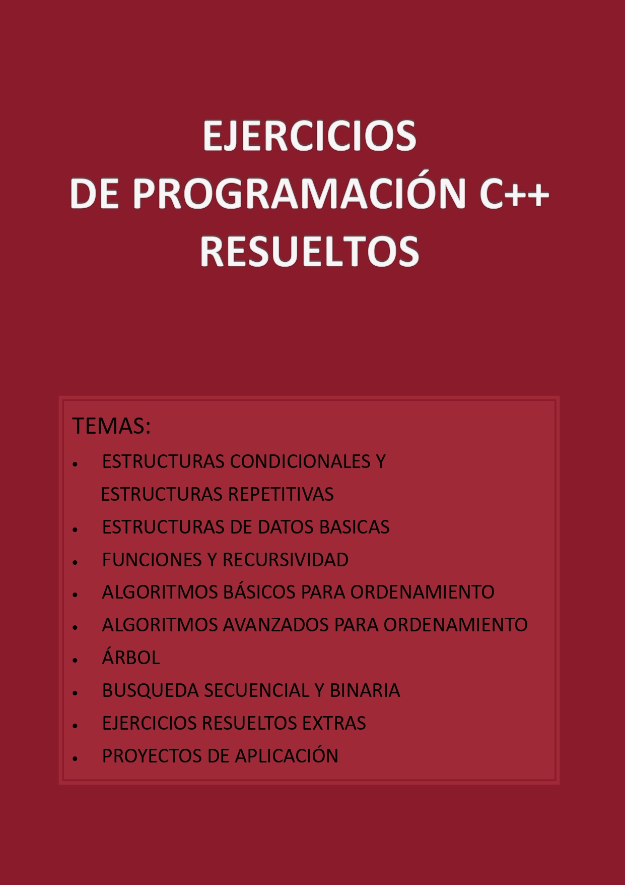 LIBRO EJERCICIOS DE PROGRAMACIÓN C++ RESUELTOS - Gianina Madeleine ...