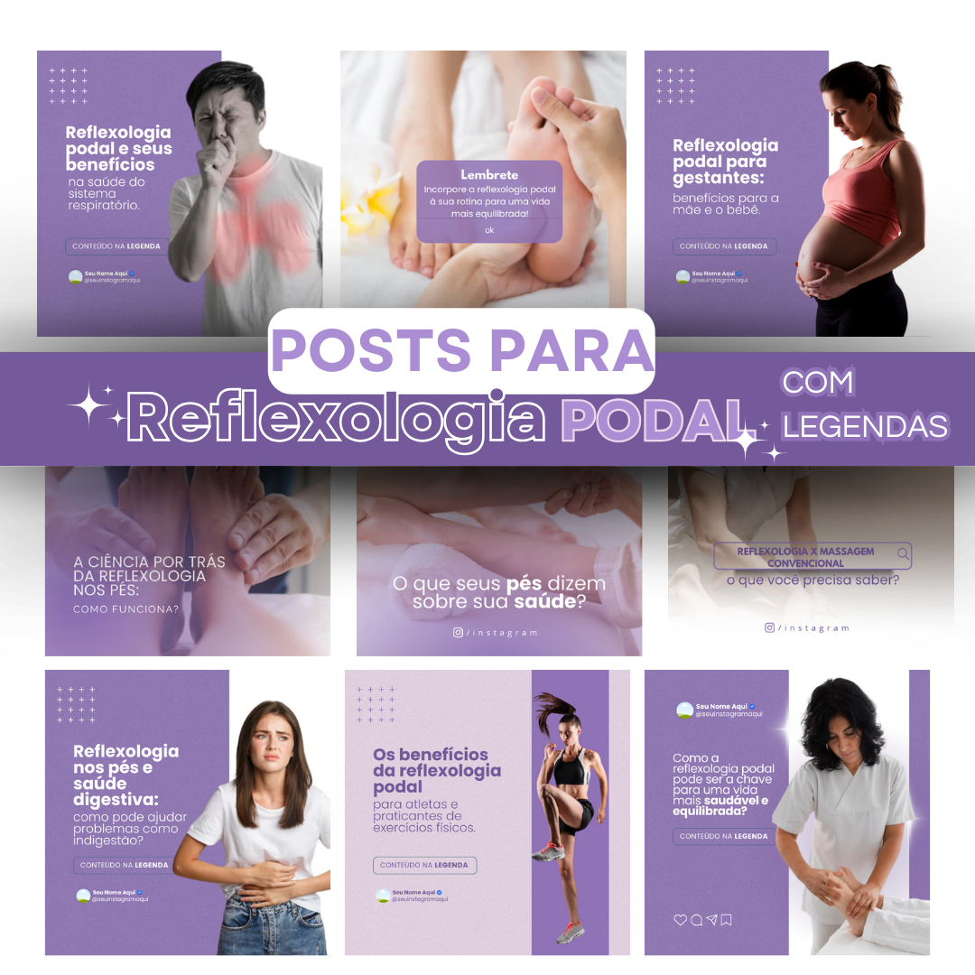 Pack Reflexologia Podal