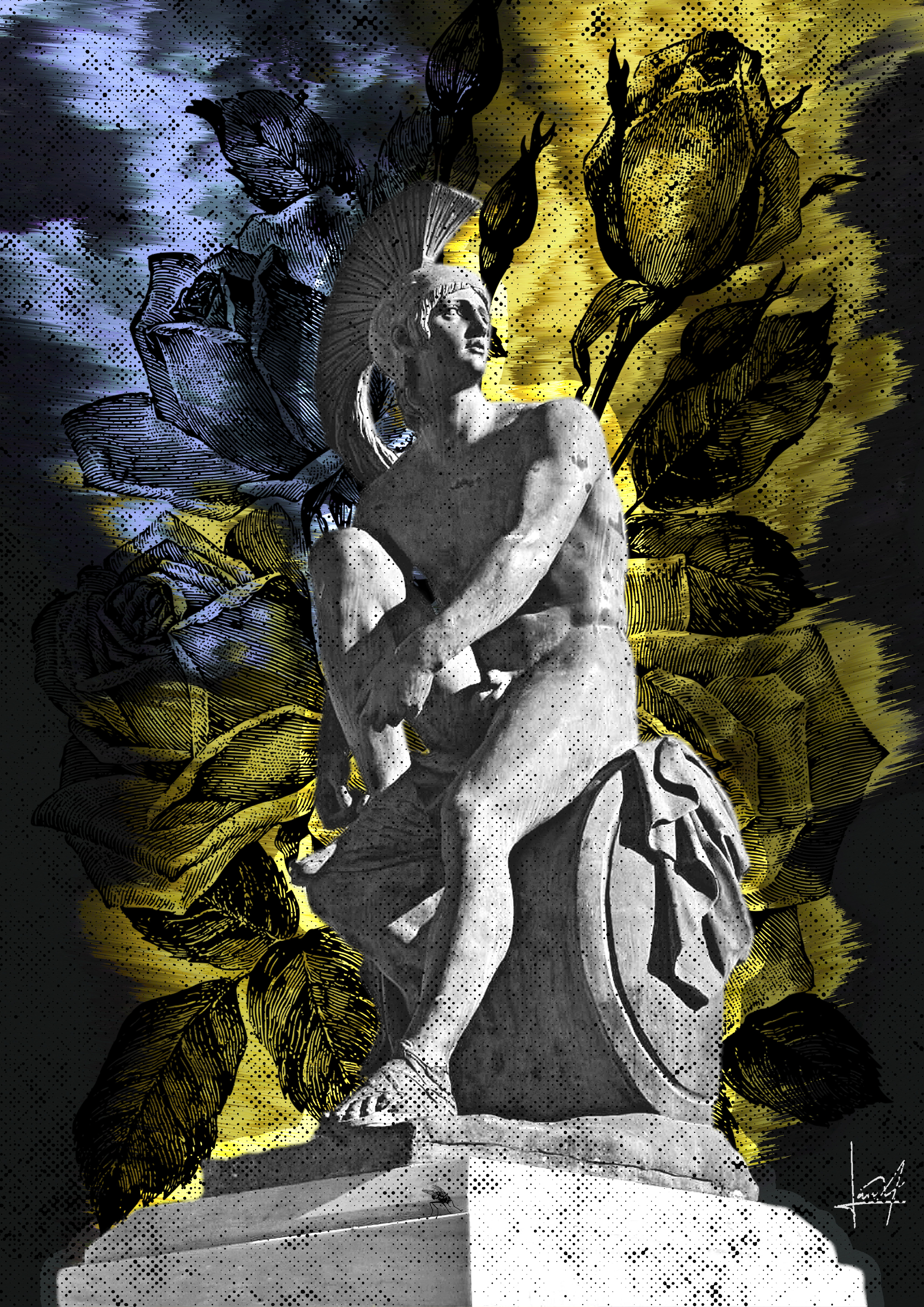 AUGUST ROSE - ARTE CONTEMPORANEO - LAURA ANDRADA | Hotmart