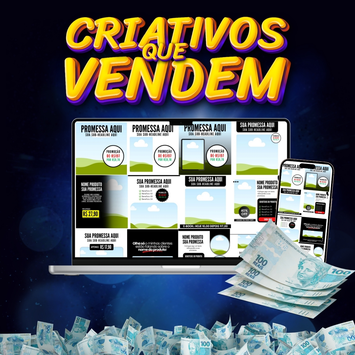 Criativos Que vendem - Pack Premium - Vini Ramos | Hotmart