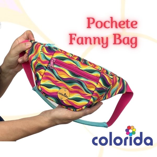 Pochete Fanny Bag - Colorida Costura Criativa | Hotmart