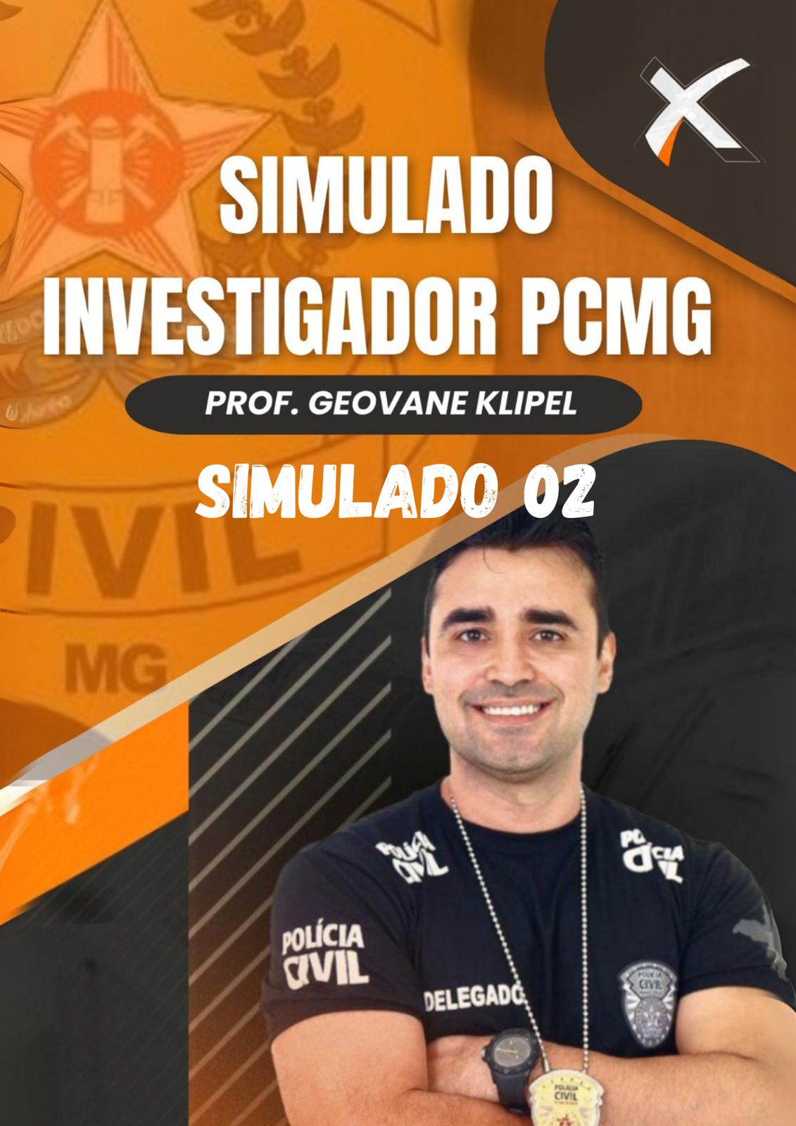 Simulado Investigador PC MG - Simulado 02 - Delegado Geovane Klipel...