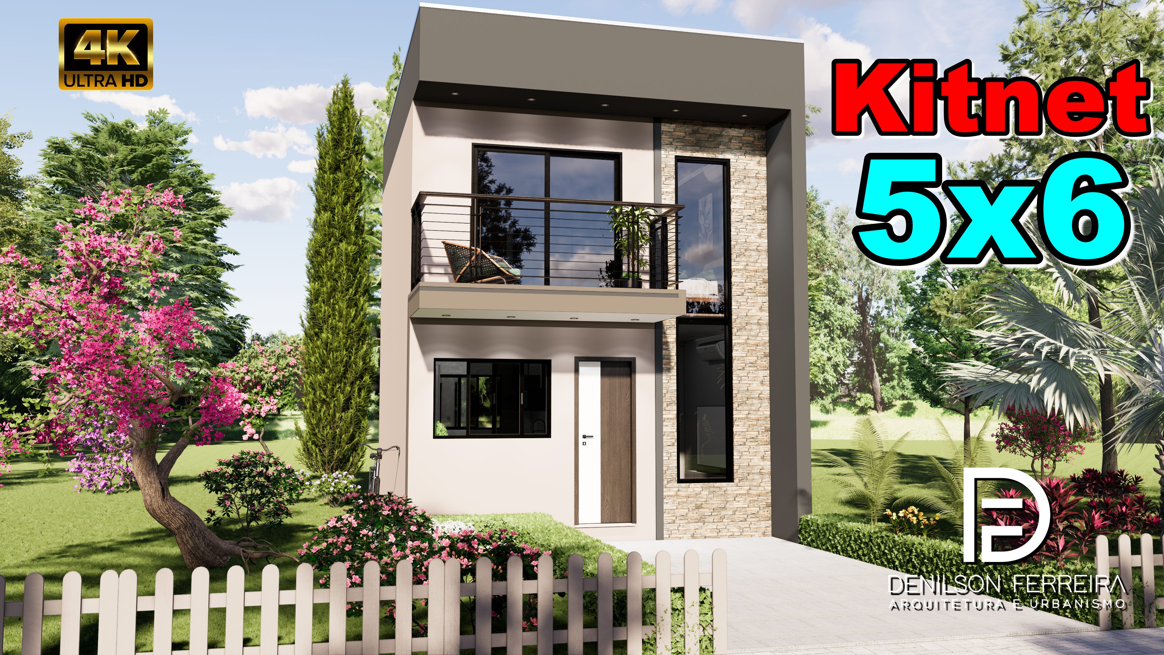 Kitnet Estilo Loft 5x6 (30m²) | Tiny House | Quitinete | Loft | Sma...
