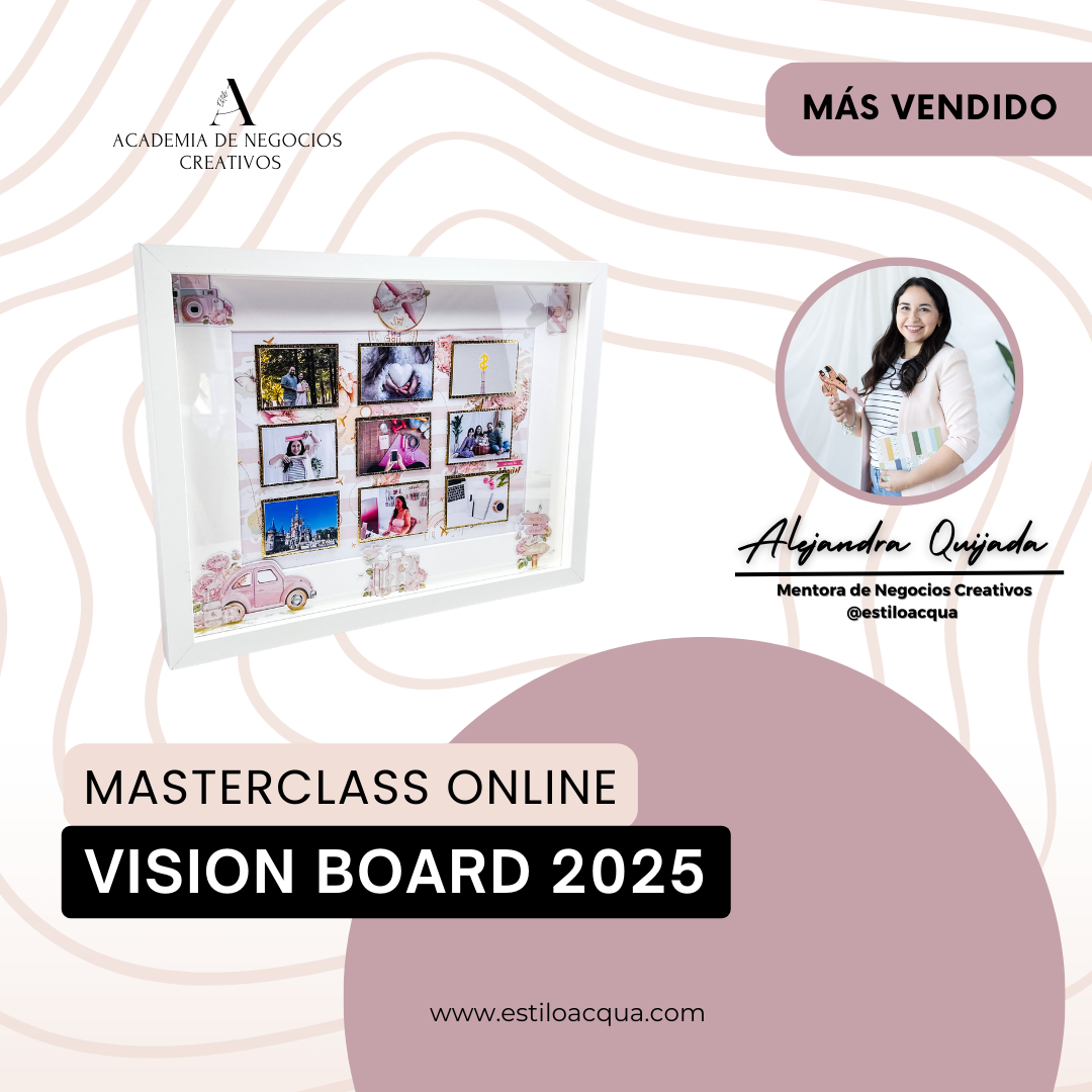 Masterclass Vision Board 2025 - Alejandra Quijada Adaos | Hotmart
